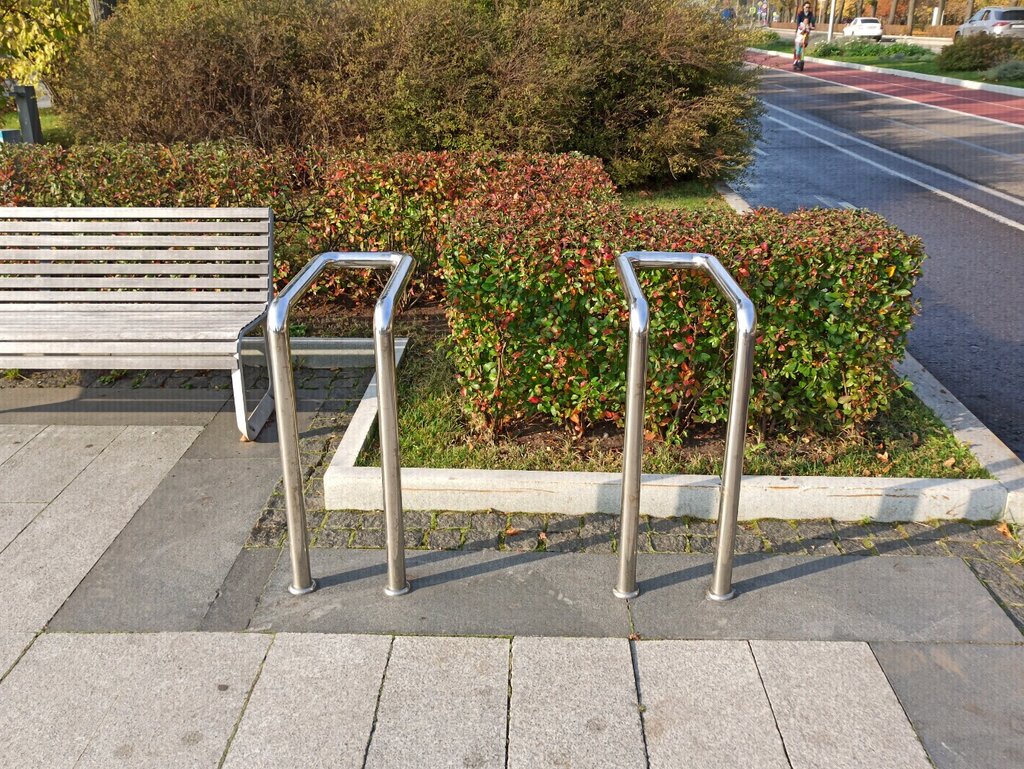 Bisiklet park yerleri Bicycle parking, Moskova, foto