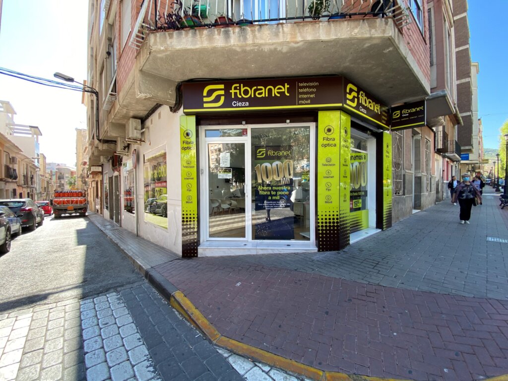 Telekomünikasyon satış noktaları Fibranet Cieza I, Murcia, foto