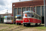 МКП КалининградГорТранс, трамвайное депо (Kievskaya Street No:4), tramvay garajları  Kaliningrad'dan