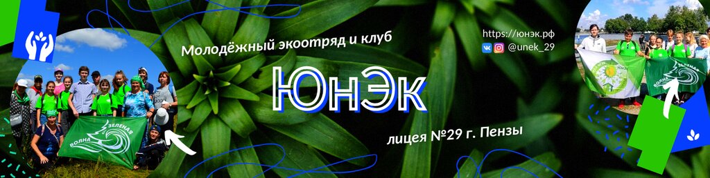 Çevre dernekleri Youth ecological squad UnEc of Lyceum № 29, Penza, foto