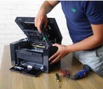 Çevrimiçi Atölye (Petergofskoe Highway No:78к10), elektronik ofis ekipmanları tamiri  Saint‑Petersburg'dan