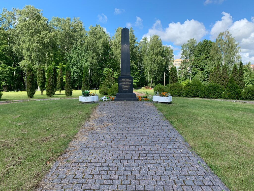 Anıt, heykel Братская могила, Saint‑Petersburg, foto