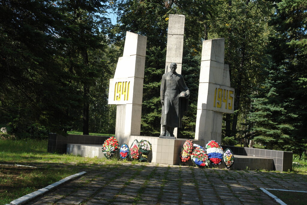 Anıt, heykel Неизвестному солдату, Riazanskaya oblastı, foto