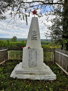 Воинам, павшим в годы Великой Отечественной войны (Altai Territory, Togulskiy rayon, selo Shumikha), anıt, heykel  Altayski krayından