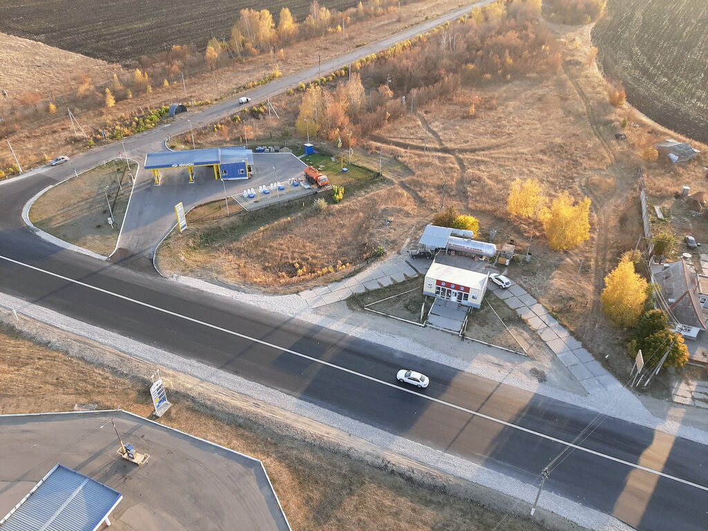 Otogaz dolum istasyonu АГЗС, Saratovskaya oblastı, foto