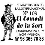 El Comodi de la Sort (Calle Maximiliano Thous No:39), kumarhaneler  Valensiya'dan