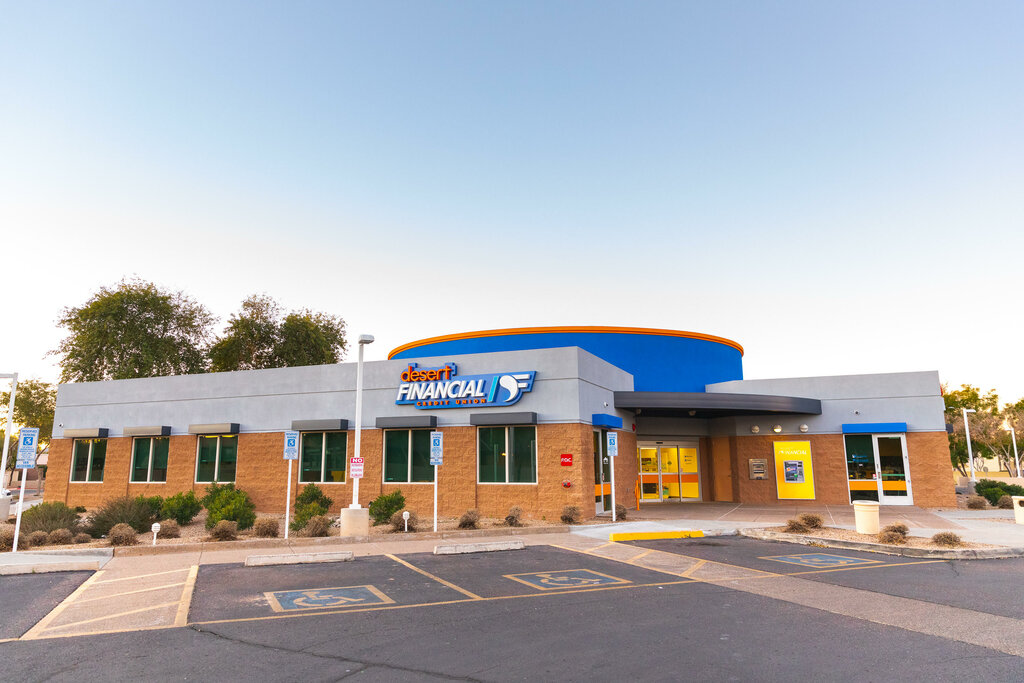 ATM'ler Desert Financial Credit Union, Phoenix, foto
