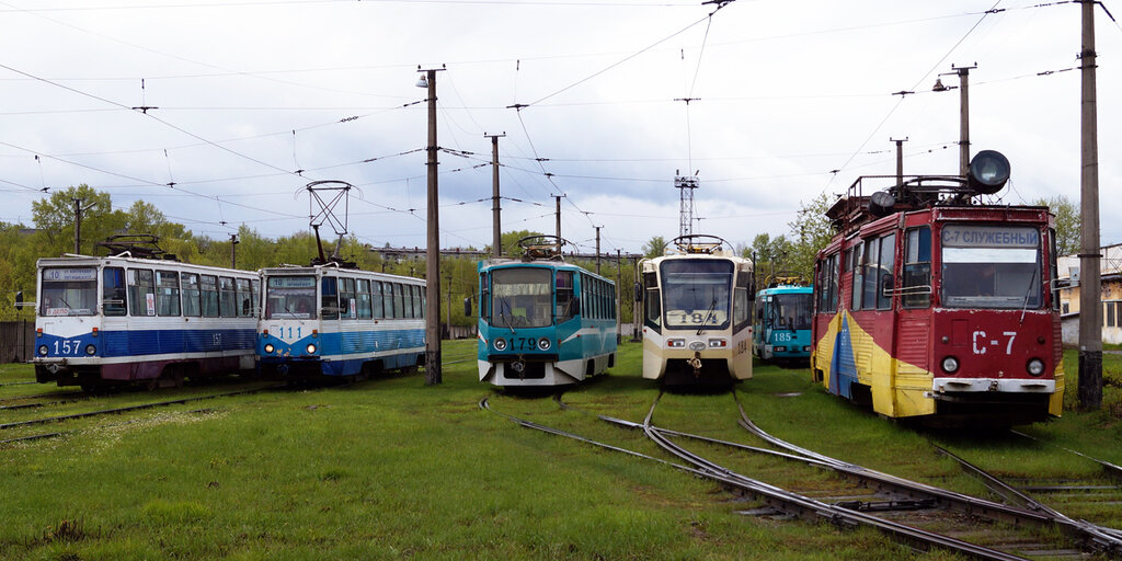 Tramvay garajları Munitsipalnoye tramvaynoye depo № 2, Novokuznetsk, foto