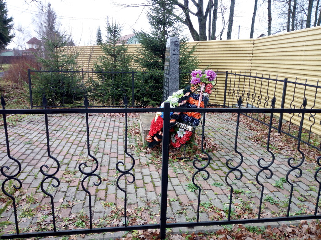 Anıt, heykel Обелиск односельчанам, павшим в годы Великой Отечественной войны, Moskova ve Moskovskaya oblastı, foto