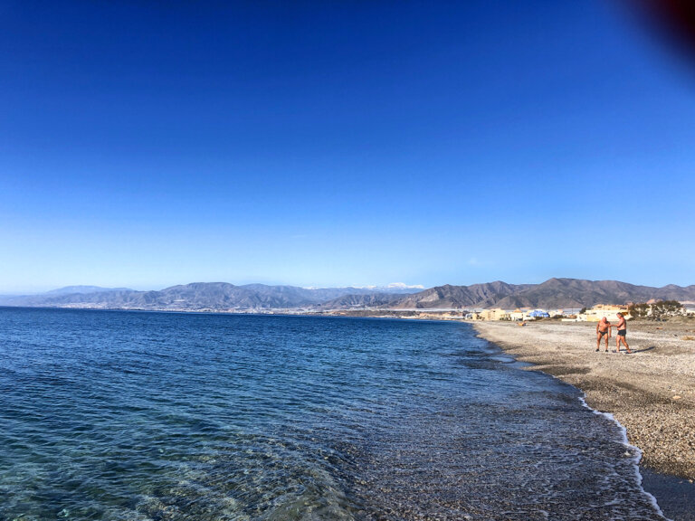 Plaj Playa de Balerma, Endülüs, foto