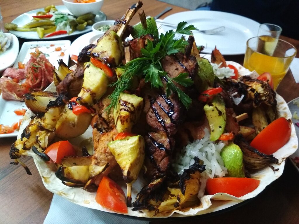 Kahve dükkanları Krambl, Moskova, foto