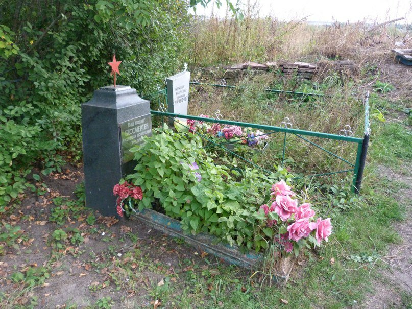 Anıt, heykel Братская могила, Lipetskaya oblastı, foto