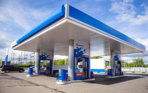 Benzin istasyonu Gazpromneft, Nijni Novgorod, foto