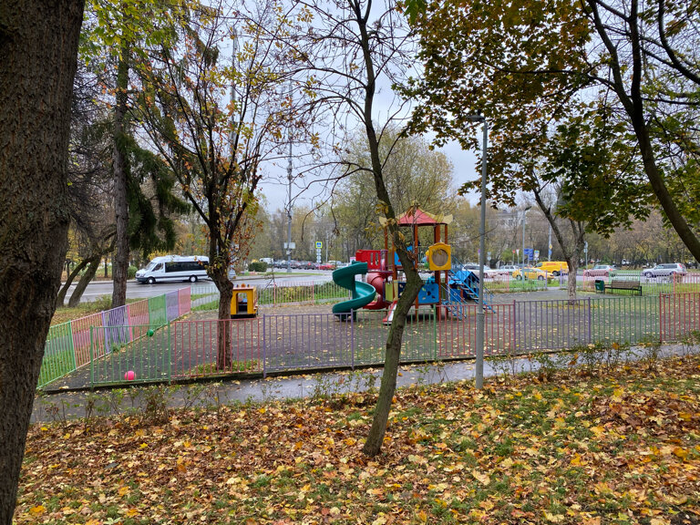 Oyun alanı Playground, Moskova, foto