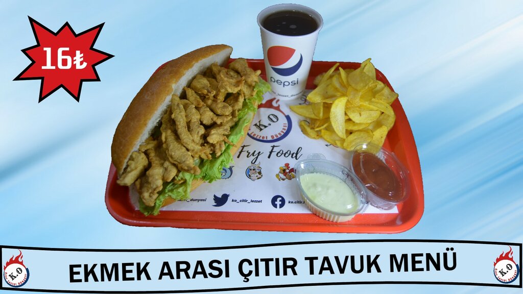 Fast food K.O Çıtır Lezzet Dünyası, Malatya, foto