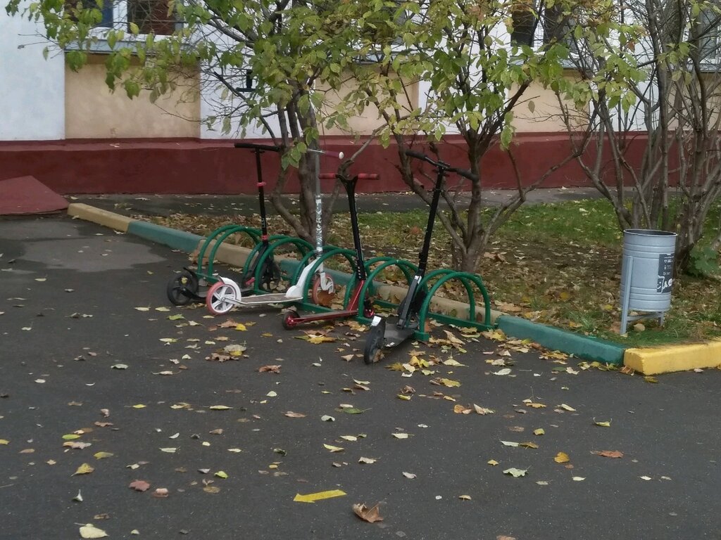 Bisiklet park yerleri Велопарковка, Moskova, foto