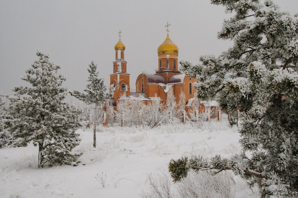 Ortodoks kiliseleri St. Nicholas Cathedral, Temirtav, foto