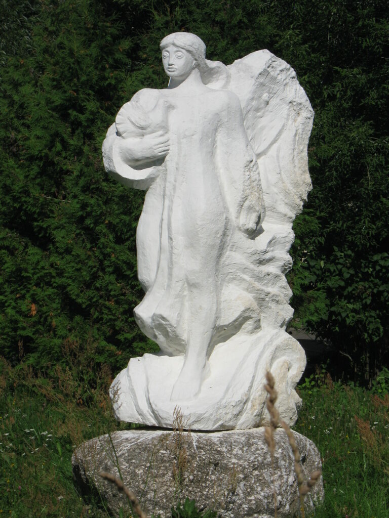 Park, sokak heykeli Скульптурный ансамбль Жизнь человеческая, Koriajma, foto