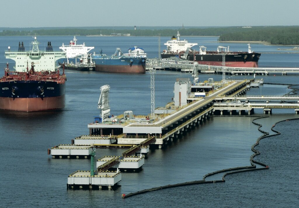 Sınır kapısı Морской пункт пропуска Приморск, Saint‑Petersburg ve Leningradskaya oblastı, foto