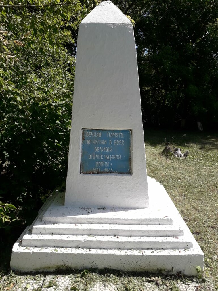 Anıt, heykel Воинам, погибшим в Великой Отечественной войне 1941-1945 гг., Novosibirskaya oblastı, foto