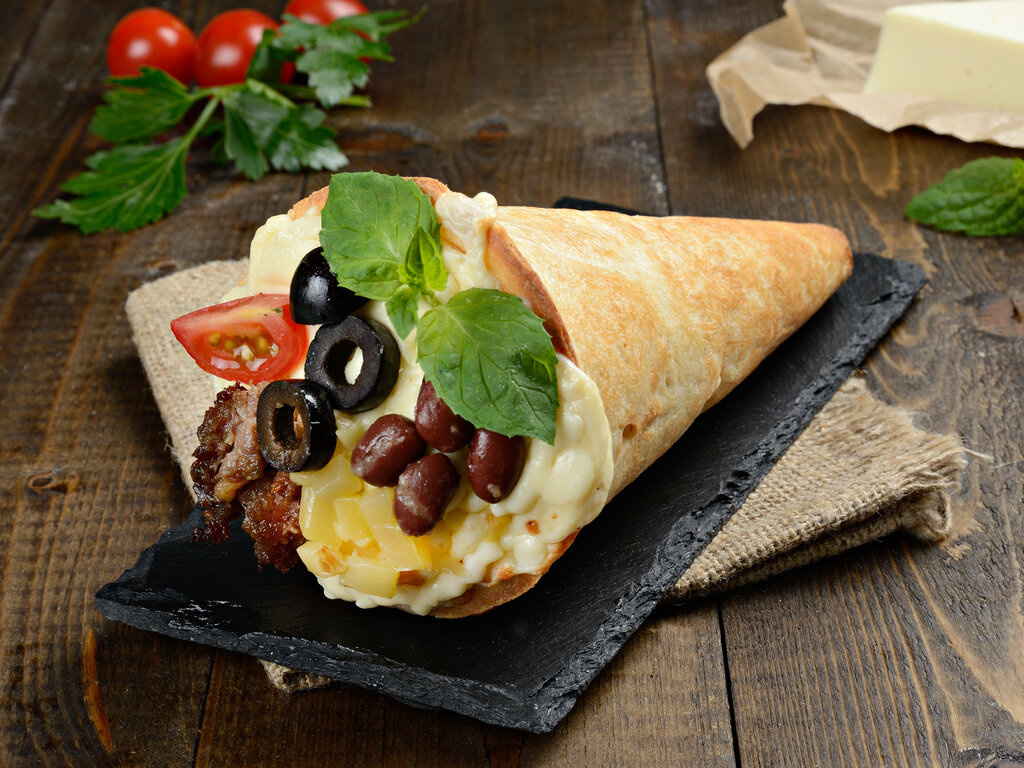 Fast food Geometric Pizza, Moskova, foto