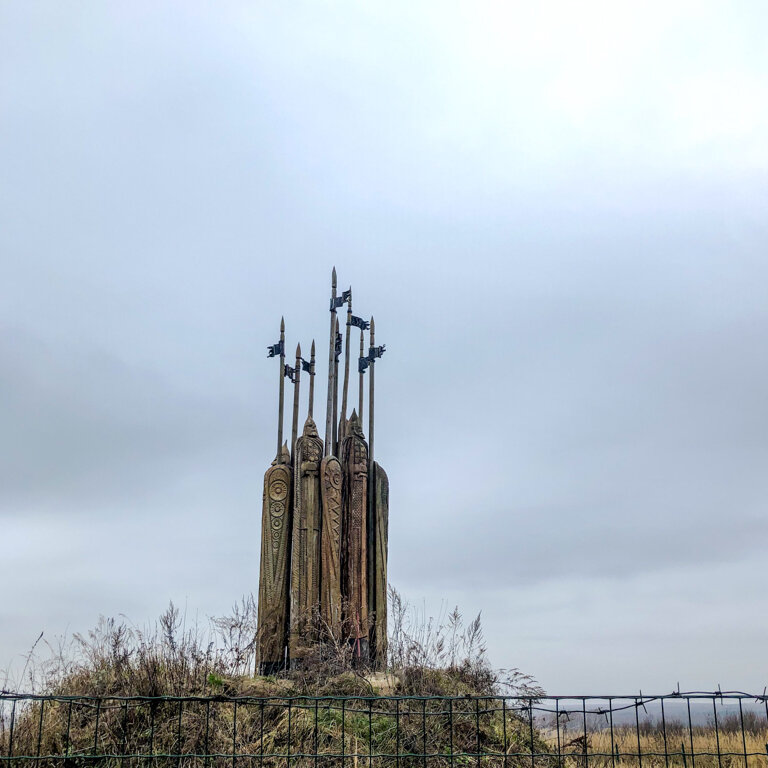 Anıt, heykel Памятник, Nijegorodskaya oblastı, foto