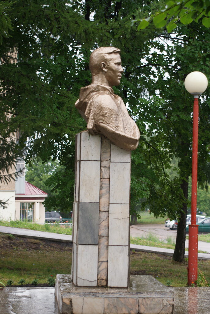 Anıt, heykel В.Н. Горшков, Diurtiuli, foto