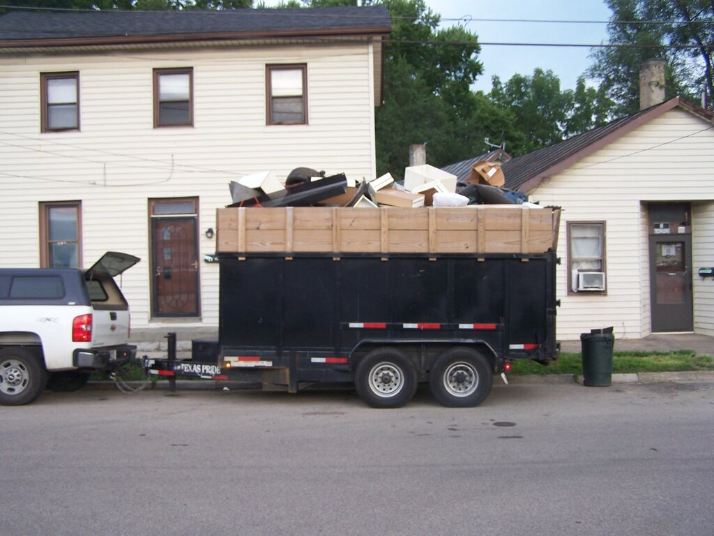 Araç römorkları Dumpster And Dump Trailer Rental Service, Ohio Eyaleti, foto