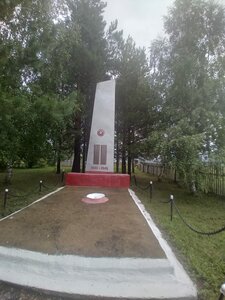 Обелиск участникам Великой Отечественной войны, 1941-1945 гг. (Republic of Bashkortostan, Blagoveshchenskiy District, Orlovskiy selsovet, selo Orlovka), anıt, heykel  Başkurdistan'dan