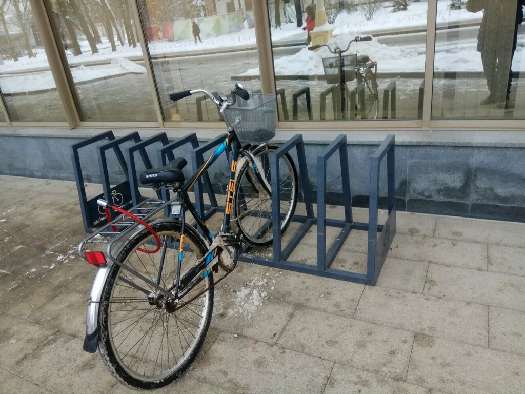 Bisiklet park yerleri Велосипедная парковка, Moskova, foto