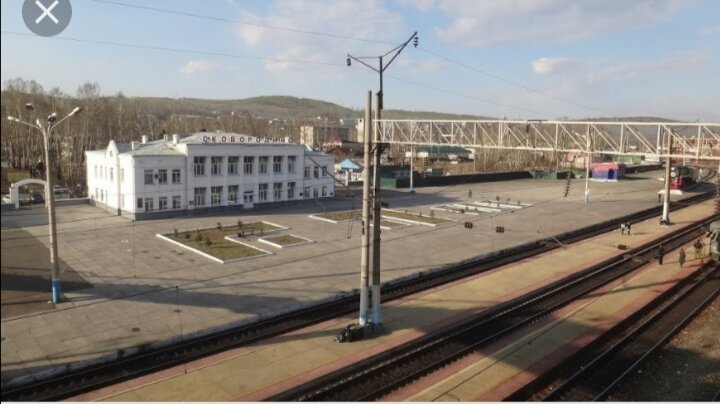 Demiryolları yönetimi ve bakımı Локомотивное депо, Skovorodino, foto