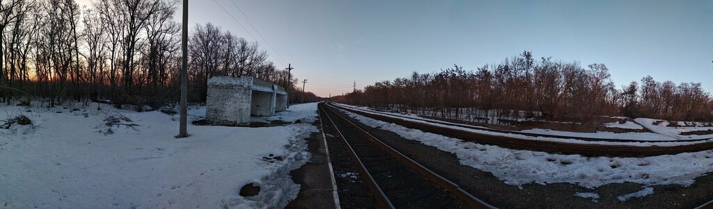 Tren istasyonu остановочный пункт 33 километр, Donetsk Bölgesi, foto
