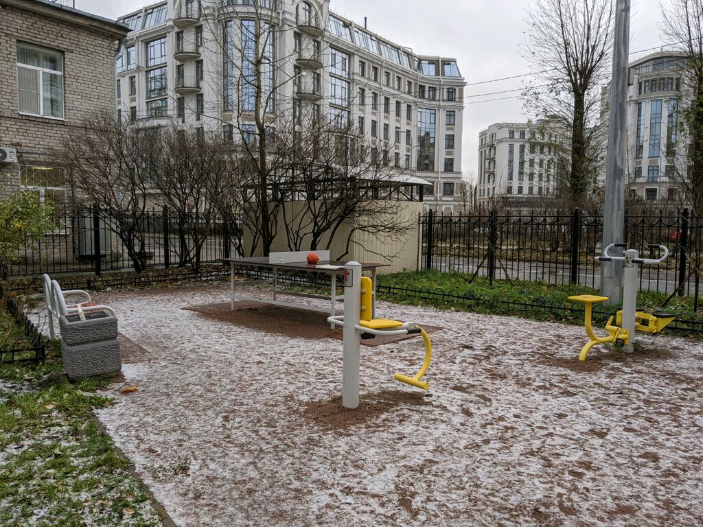 Spor alanı Спортплощадка, Saint‑Petersburg, foto