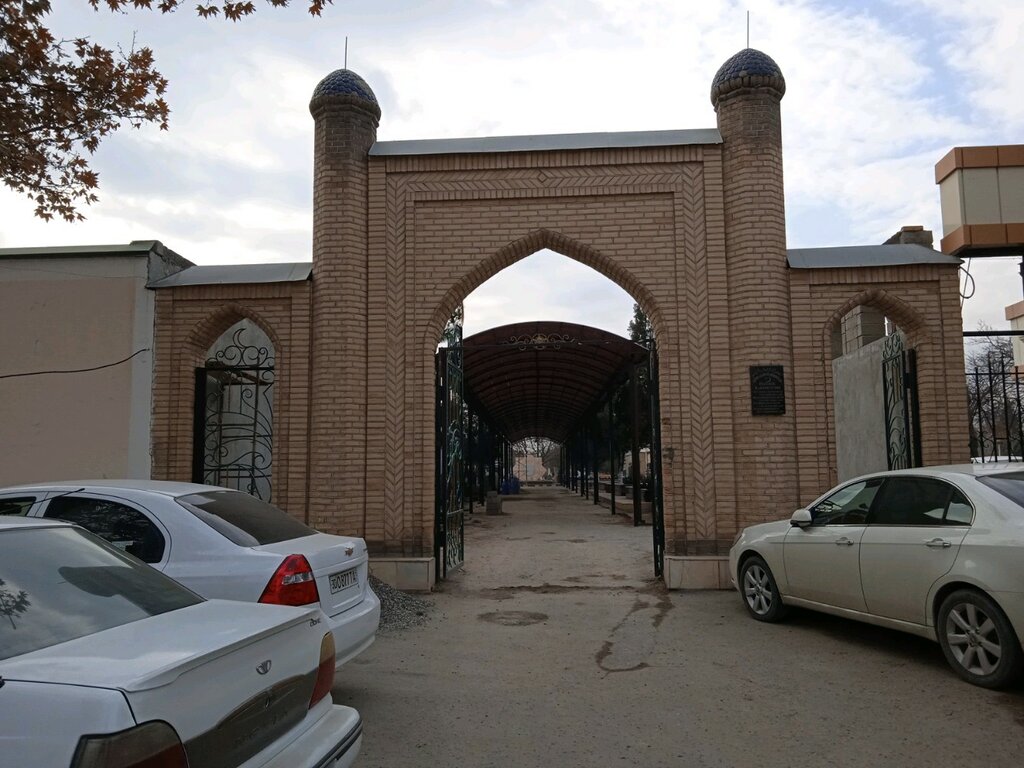 Mezarlıklar Panjob Cemetery, Semerkant, foto