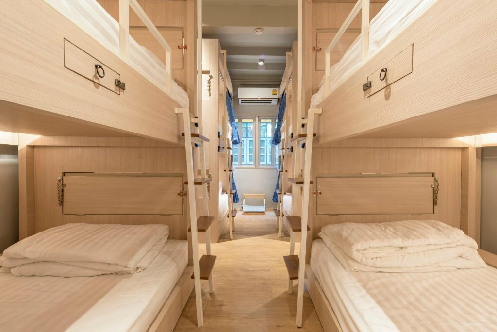 Pansiyonlar, hosteller Kinnon Deluxe Hostel Coworking Cafe, Bangkok, foto