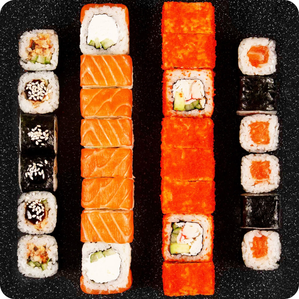 Kafe Sushi Wok Pizza, Moskova, foto