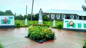 Обелиск Неизвестный солдат, погибшим в Гражданскую войне (Sovetskaya ulitsa No:12, derevnya Nizhniy Armyaz), anıt, heykel  Udmurtiya'dan
