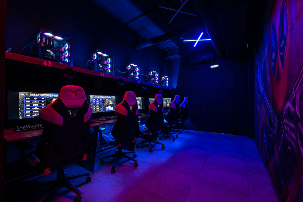 Bilgisayar kulübü Venom Cyber Zone, Moskova, foto