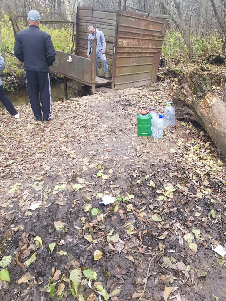Pınar, çay Spring, stream, Tver, foto