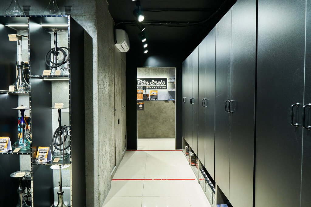 Tütün, sigara mağazaları Hookahs Shop PiterSmoke, Saint‑Petersburg, foto