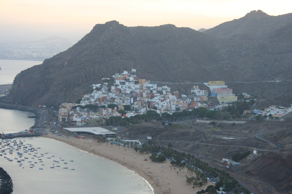 Playa de las Teresitas, beach, Canarias, Santa Cruz de Tenerife ...