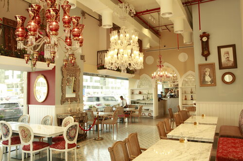 Restoran Mosaic, Abu Dabi, foto
