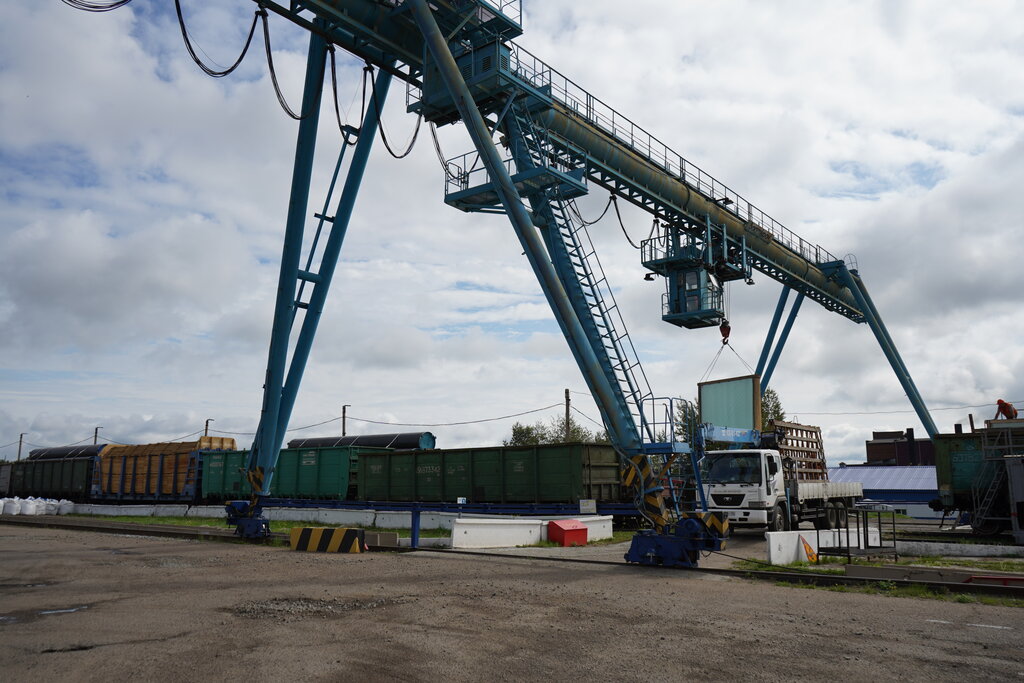 Lojistik firmaları Irkustk-Sorting, cargo terminal of Russian Railways, Irkutsk, foto