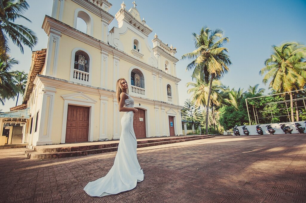 Katolik kiliseleri Our Lady of Miracles, Goa, foto