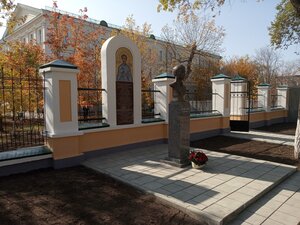 Мемориал герою-антифашисту Александра Шмореля (Orenburg, Parkovy prospekt), anıt, heykel  Orenburg'dan