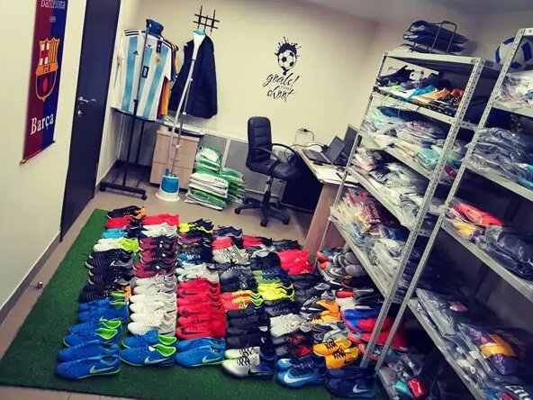 Spor giyim ve ayakkabı Fanstrit, Saint‑Petersburg, foto