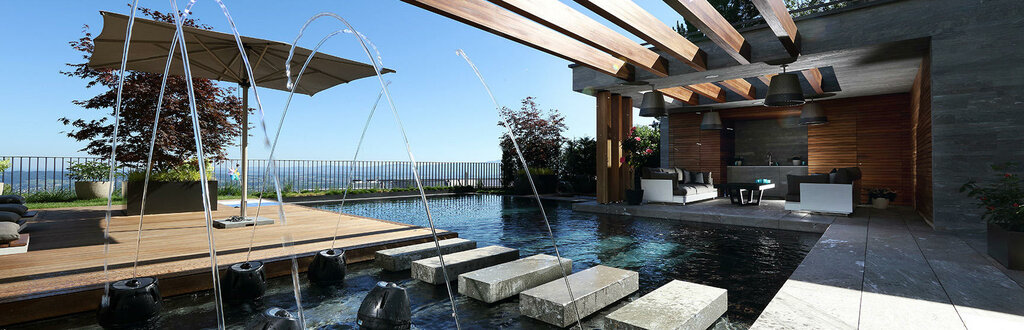 Saunalar Woodtli Schwimmbadtechnik GmbH, Zürih, foto