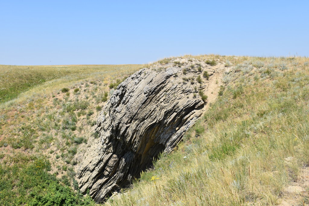 Doğa Карстовое поле Жанатаускен, Orenburgskaya oblastı, foto