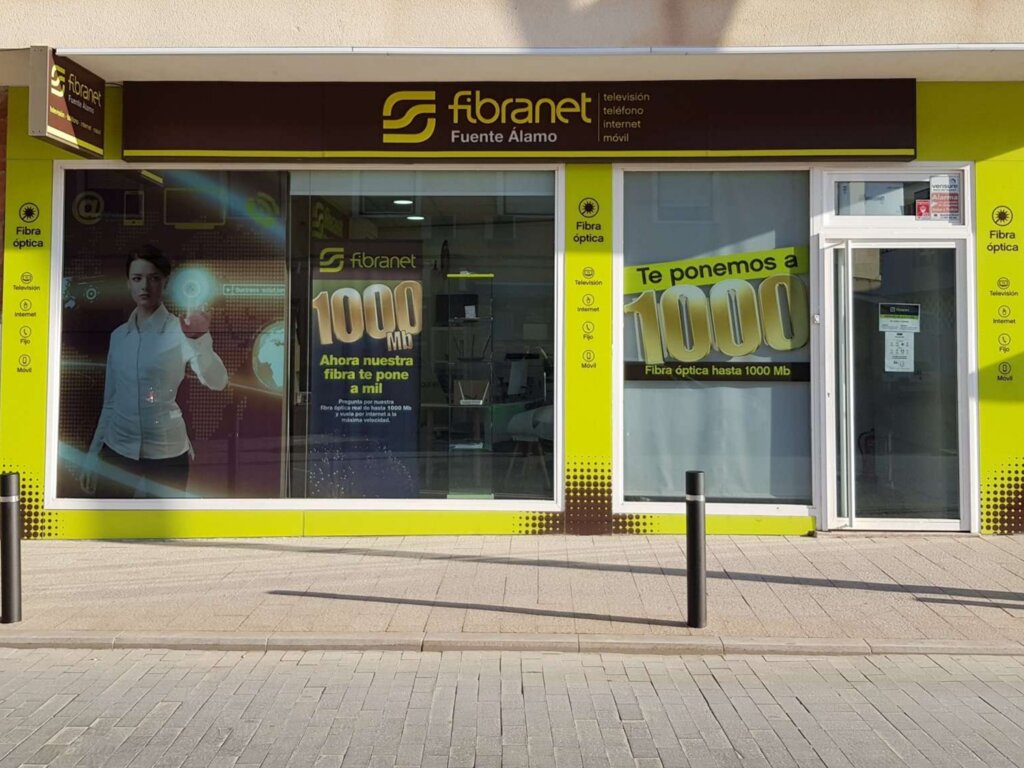 Telekomünikasyon satış noktaları Fibranet Fuente Álamo, Murcia, foto