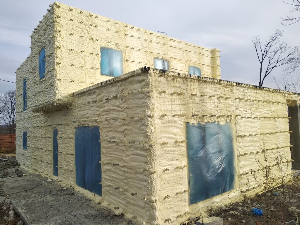 Yazlık ev inşaatı Demso, Vladivostok, foto